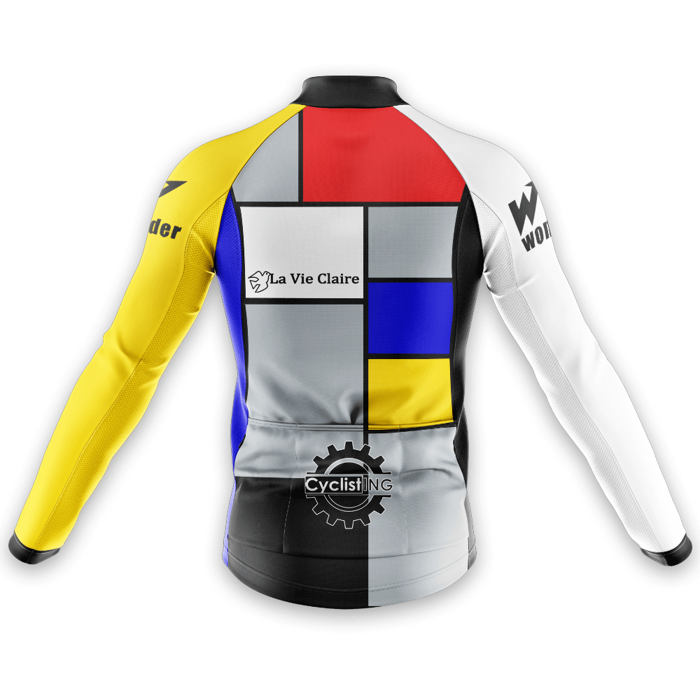 Retro La Vie Claire Long Sleeve Cycling Jersey – GoVelo Clothing UK
